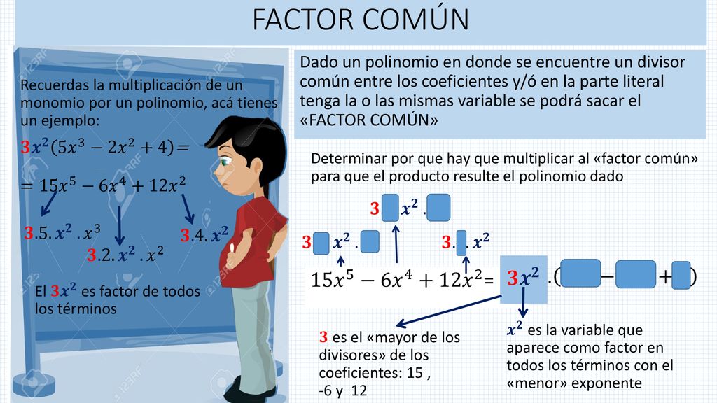 TOMi.digital - Factor común polinomios