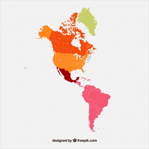 TOMi.digital - Mapa de America