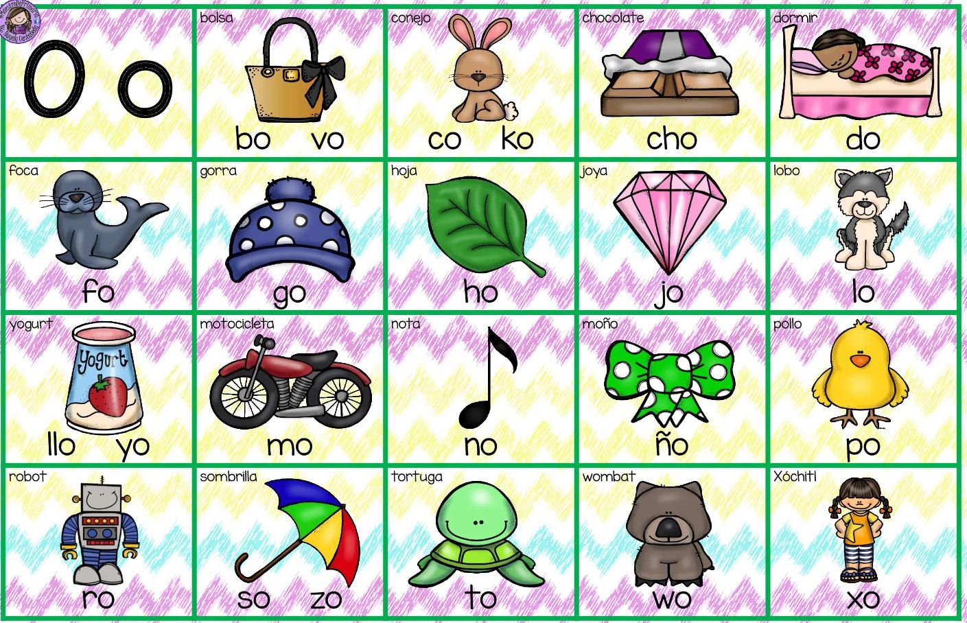 TOMi.digital - Actividad con las silabas de vocal Oo.