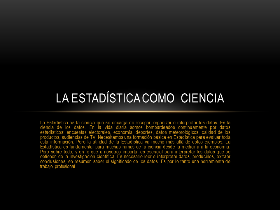 TOMi.digital - Estadística como ciencia