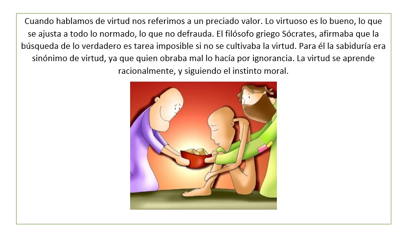 TOMi.digital - 1BGU . LA VIRTUD SEGÚN PLATÓN