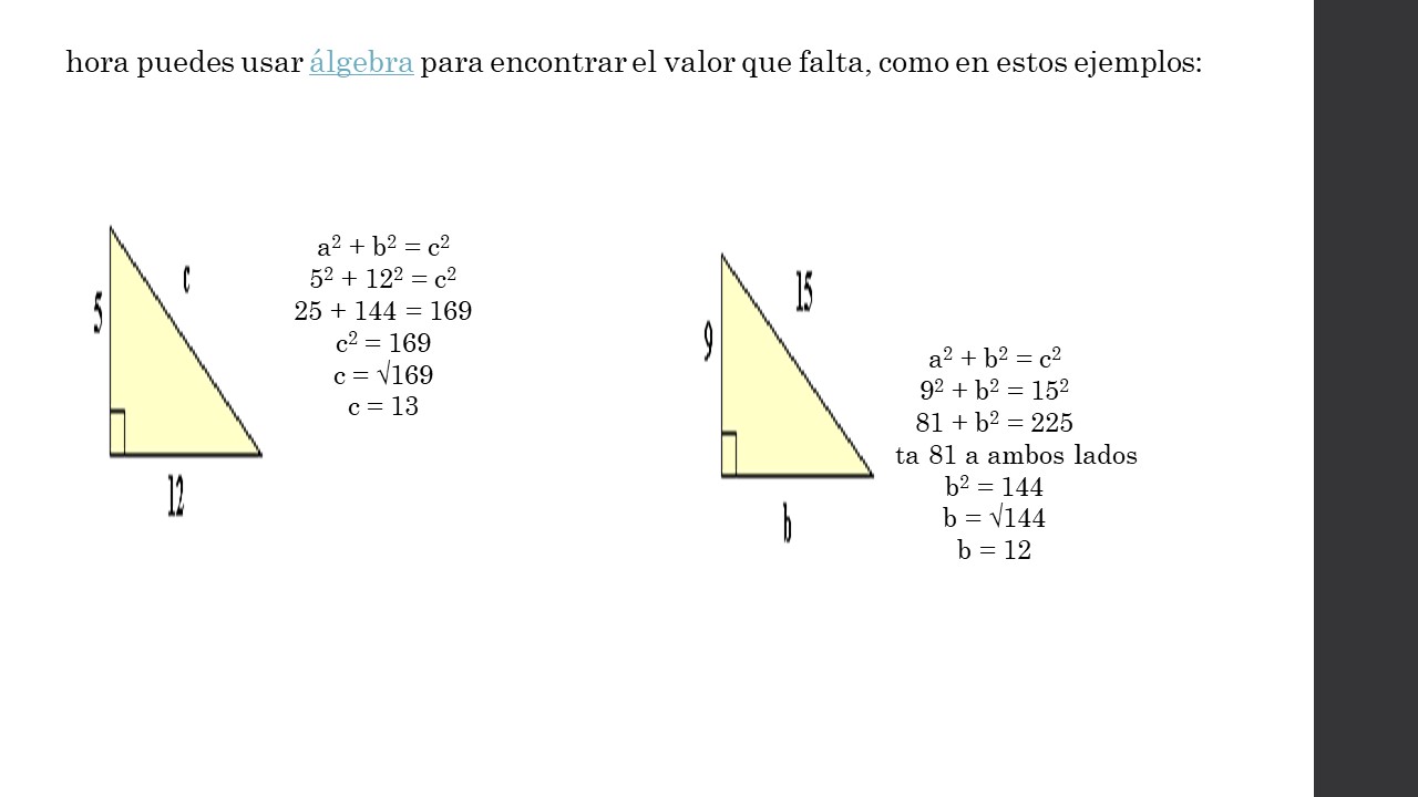 TOMi.digital - Mate 3a Teorema de Pitágoras