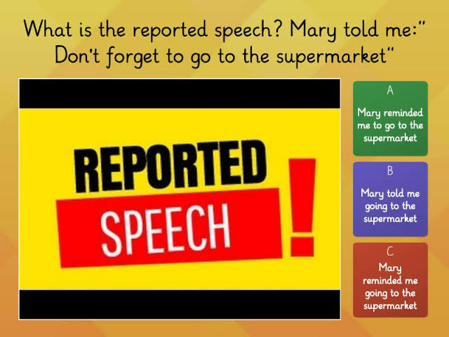 TOMi.digital - Reported Speech
